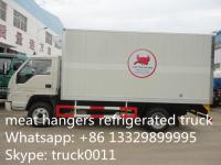 China best price forland RHD 4*2 4tons refrigerated truck for sale, forland Brand 4000kgs cold room truck for frozen food for sale