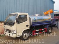 China factory sale best price 2020s cheapest water truck, hot sale CLW brand good price 5,000Liters cistern tanker truck for sale