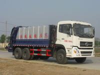 China Dongfeng tianlong 6*4 18cbm garbage compactor truck for sale, best price dongfeng 6*4 LHD 16M3-18M3 refuse garbage truck for sale