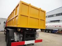 China Dongfeng 153 6*4 16cbm hook lifter garbage truck, high quality and best price 16cbm swing arm garbage truck for export for sale