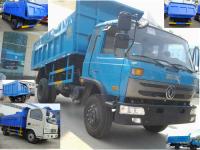 China dongfeng 3-5ton garbage dump truck for sales, hot sale high quality and best price dump garbage trucks for export for sale