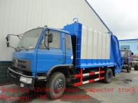China best price dongfeng 12cbm garbage compactor truck for sale,factory sale dongfeng refuse garbage truck for sale for sale