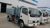 China good price and high quality dongfeng side loader garbage truck for sale, hot sale best price 2020s garabge truck for sale