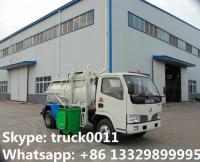 China hot sale best price dongfeng pick-up swill collector truck, high quality dongfeng 4*2 LHD/RHD kitchen wastes food truck for sale