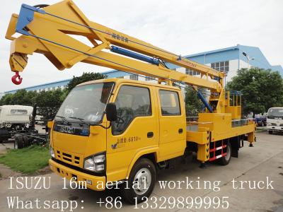 China hot sale best price CLW brand 12m-24m high altitude operation truck, factory direct sale CLW brand aerial working truck for sale