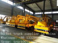 China hot sale best price CLW brand 12m-24m high altitude operation truck, factory direct sale CLW brand aerial working truck for sale