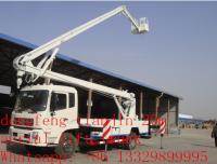 China hot sale best price CLW brand 12m-24m high altitude operation truck, factory direct sale CLW brand aerial working truck for sale