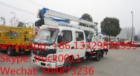 China Foton Aumark  4*2 LHD/RHD 14m aerial platform truck for sale, best price FOTON brand 14m-16m hydraulic bucket truck for sale