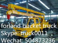 China Hot sale high quality ISUZU 16m overhead working truck, Factory sale Isuzu 4*2 LHD 16m aerial working platform truck for sale