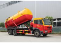 China China brand Faw 6*4 18cbm vacuum trucks for sale, factory sale best price 14-18cbm FAW LHD sewage suction truck for sale