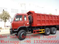 China factory direct sale best price dongfeng 6*4 210hp 16CBM Tipper, hot sale good price dongfeng 30tons dump tipper truck for sale