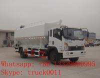 China SINO TRUK Wangpai 22cbm bulk feed pellet transportation vehicle for sale,SINO TRUK 8tons-12tons animal feed truck for sale