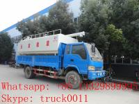 China best price animal feed tank mounted on cargo truck for sale, factory direct sale farm-oriented feed pellet tank truck for sale