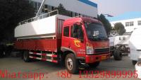 China best price animal feed tank mounted on cargo truck for sale, factory direct sale farm-oriented feed pellet tank truck for sale