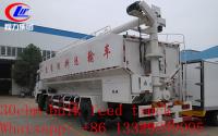 China dongfeng tianjin 6*2 30cbm farm-oriented poultry feed truck for sale, best price 15tons animal feed transported truck for sale