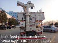 China forland 4-5metric tons poultry feed delivery truck for sale, forland RHD mini 8m3 farm-oriented feed delivery truck for sale