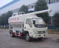 China forland 4-5metric tons poultry feed delivery truck for sale, forland RHD mini 8m3 farm-oriented feed delivery truck for sale