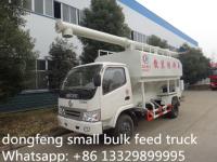 China best price Forland 4tons animal feed truck for sale, factory sale RHD/LHD 4*2 smallest bulk feed delivery truck for sale