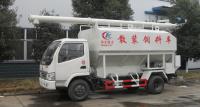 China high quality poultry fish feed transport truck for sale, poulty and livestocks animal feed pellet tank truck for sale for sale