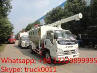 China forland 3-4ton poultry bulk-fodder Transport Truck for chicken for sale, forland 8m3 farm-oriented feed truck for sale for sale