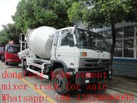 China High quality and cheapest price dongfeng 4m3 90hp concrete mixer truck for sale,factory sale mixer dum mounted on truck for sale