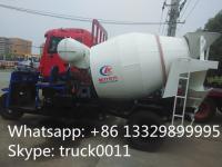 China high quality and best price 1.5cbm 3 wheels concrete mixer truck for sale,factory direct sale mini truck mounted mixer for sale