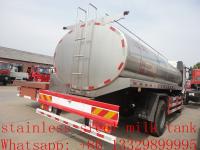 China FAW 4*2 13,000L stainless steel milk tank for sale, China supplier of factory sale best price fresh milk delivery truck for sale