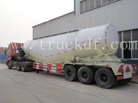 China 2020s new best price 3 axles 50cbm-90cbm powder material transport semitrailer for sale, bulk cement powder trailer for sale