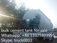 China CLW brand pneumatic cement-charging tank for sale,hot sale good price pneumatic cementing tank trailer for oil field for sale
