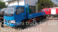 China Factory direct sale CLW brand 3tons-5tons mini cargo truck, hot sale clw brand 95hp diesel pick-ups with cheapest price for sale