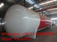 China 50 metric tons bulk surface lpg gas storage tank for sale, factory direct sale best price 120m3 propane gas storage tank for sale