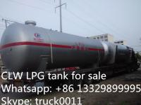 China high quality and competitive price Q345R 4 metric tons bulk lpg gas tank for sale, CLW brand 4tons surface lpg gas tank for sale