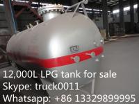 China high quality and competitive price Q345R 4 metric tons bulk lpg gas tank for sale, CLW brand 4tons surface lpg gas tank for sale