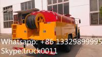 China Dongfeng long head high pressure cleaning truck (1000 gallon to 1500 gallon) for sale