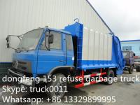 China hot sale good price dongfeng 6*4 18cbm garbage compactor truck, factory best price dongfeng 16m3 compacted garbage truck for sale