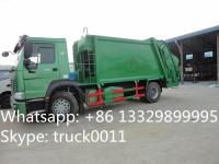 China SINO TRUK HOWO LHD/RHD garbage compactor truck for sales, Best price12cbm compacted garbage truck for sale for sale