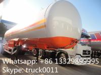 China export model bulk lpg gas cooking propane tanker trailer,factory direct sale CLW brand propane gas tank semitrailer for sale