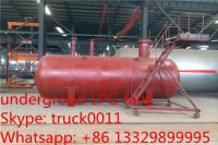 China 40 metric tons buried lpg gas tanker for export, hot sale 100,000L ASME standard underground lpg gas propane tank for sale