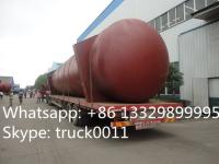 China 40 metric tons buried lpg gas tanker for export, hot sale 100,000L ASME standard underground lpg gas propane tank for sale