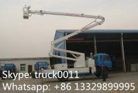 China hot sale dongfeng 153 190hp 18m-22m aerial working platform truck, dongfeng RHD 4*2 20m high altitude operation truck for sale