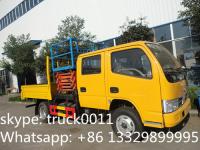 China Dongfeng XBW Scissor type truck with bucket lift, 2020s new manufactured high altitude operation truck for sale for sale