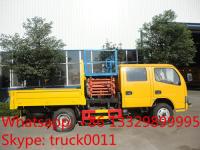 China Dongfeng XBW Scissor type truck with bucket lift, 2020s new manufactured high altitude operation truck for sale for sale