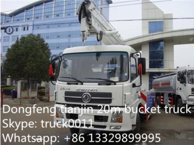 China CLW 12m-24m aerial working platform truck with factory price, best price CLW brand hydraulic bucketr truck for sale for sale