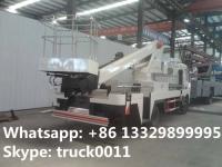 China Dongfeng 12m-20m telescopic boom high altitude operation truck, best price hot sale telescopic overhead working truck for sale