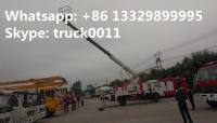 China Dongfeng 12m-20m telescopic boom high altitude operation truck, best price hot sale telescopic overhead working truck for sale