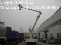 China foton aumark 14m overhead working platform truck for export to Nigeria, hot sale foton 14M-16M aerial working truck for sale