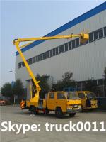 China hot sale 12m JMC brand aerial working platform truck, overhead working truck for sale, high altitude operation truck for sale