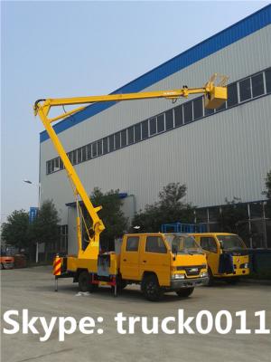 China hot sale 12m JMC brand aerial working platform truck, overhead working truck for sale, high altitude operation truck for sale