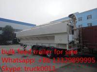 China hot sale electronic discharging poultry animal feed tank truck, best price farm-oriented feed transported truck for sale for sale