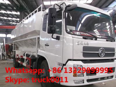 China 4ton-8ton dongfeng farm-oriented feed delivery truck for sale, best price livestock and poutry feed trcuk for chicken for sale